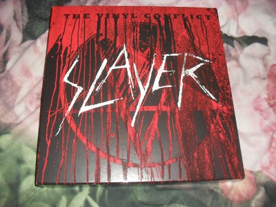 SLAYER -THE VINYL CONFLICT- AWESOME MEGA RARE 10 LP BOX SET DISCS MINT ...
