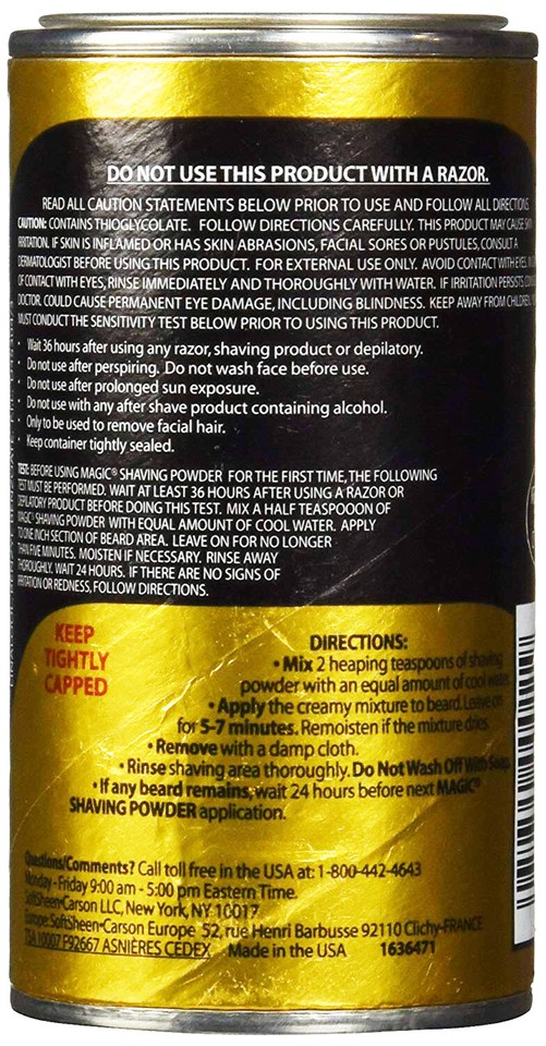 SoftSheen-Carson Magic FRAGRANT SHAVING POWDER Stop Razor Bumps for ...