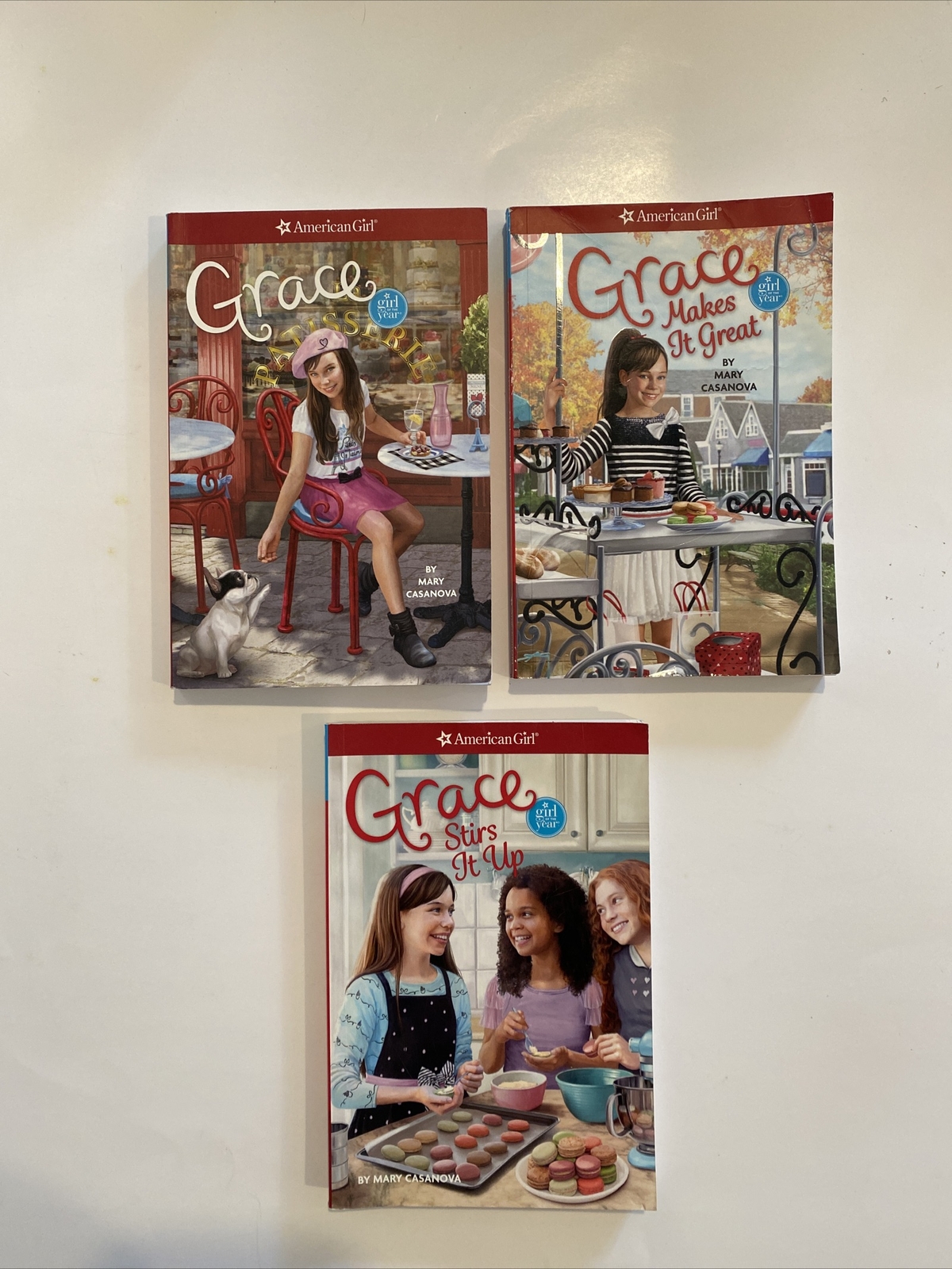 AMERICAN GIRL Grace Book Series Retired Set -Volume 1 2 3 Paperback ...