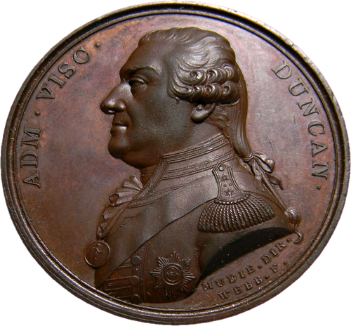 Great Britain 1797 Camperdown Admiral Adam Duncan Medal (0804) | eBay