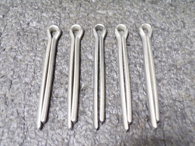 Stainless Steel Extended Prong Retaining Cotter Pin, 80mm L, 8mm Pin ...