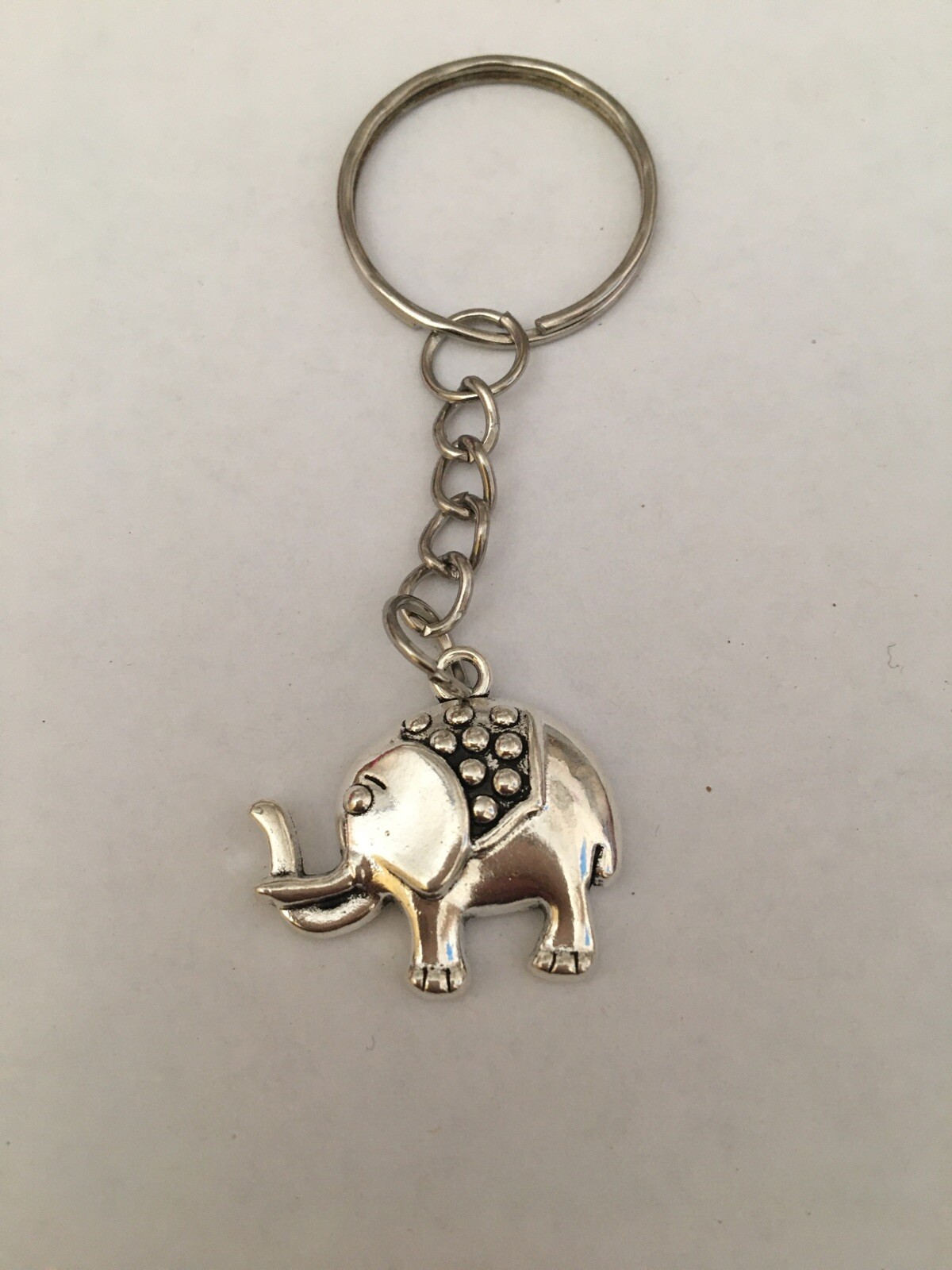Elephant Keyring Bag Charm Elephants Keychain FREE GIFT BAG UK Key ...