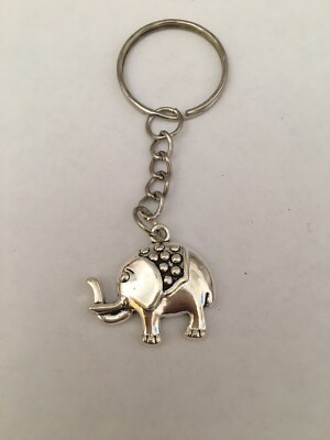 Elephant Keyring Bag Charm Elephants Keychain FREE GIFT BAG UK Key ...