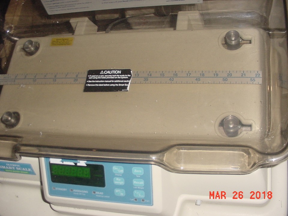 Olympic Infant Smart Scale Natus 65 Rapid Weight Model accurate 1 gram ...