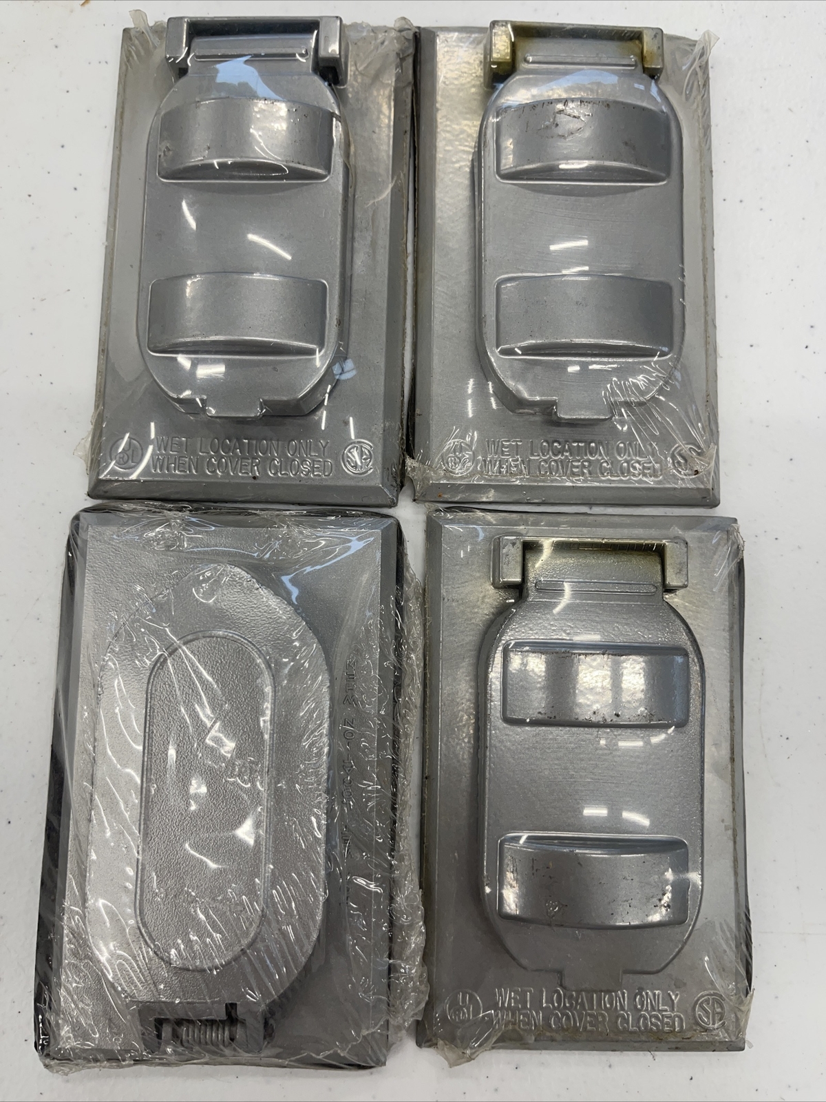 4 NEW Weather Proof Cover BWF Manufacturing FC-61V 1‑Gang *FREE ...