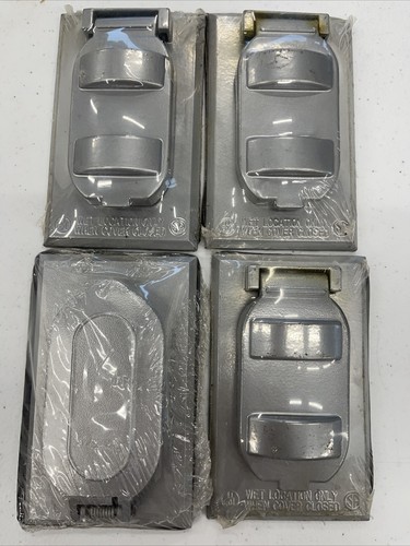 4 NEW Weather Proof Cover BWF Manufacturing FC-61V 1‑Gang *FREE ...