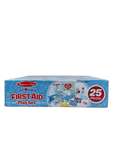 Melissa & Doug Get Well First Aid Kit Play Set (25 Toy Pieces) for sale ...