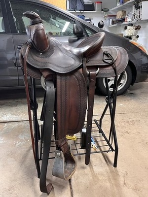 Antique Bools&Butler western saddle | eBay