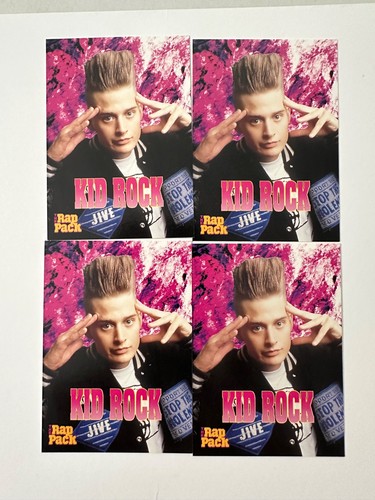 KID ROCK Card #63 The RAP PACK LOT OF 4 Rookie Cards (RC) Premier ...