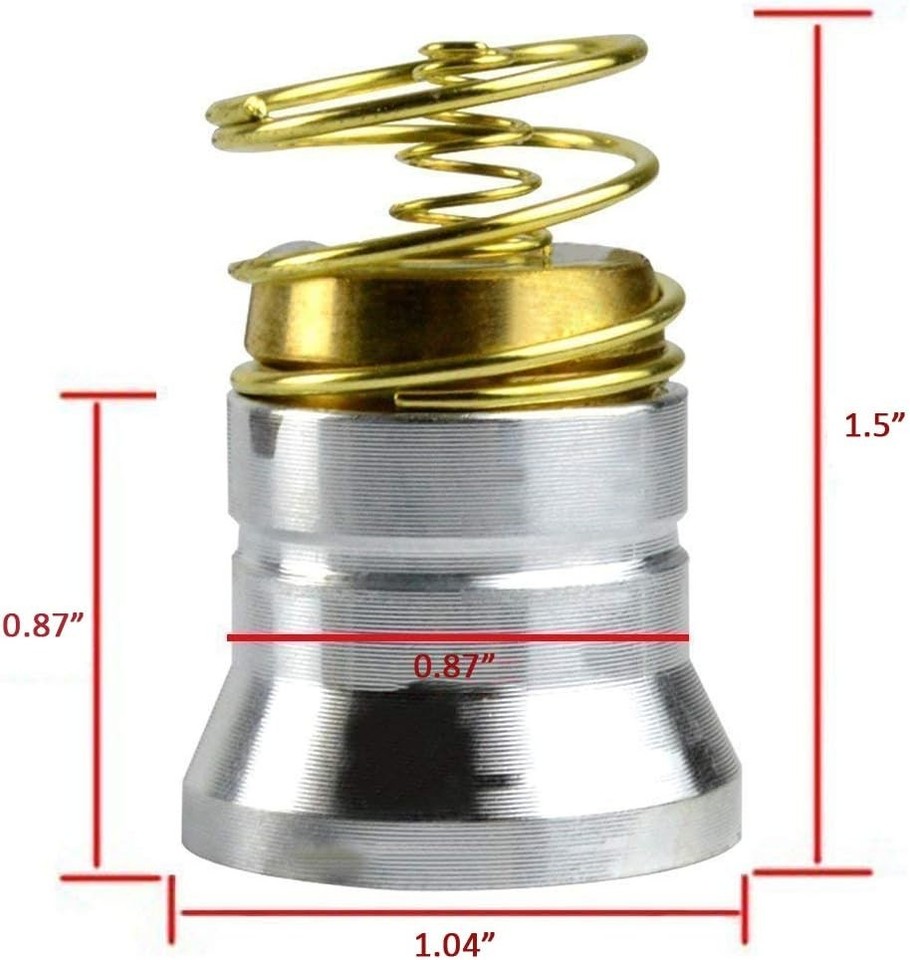 1200 Lumen LED P60 Drop-In Bulb Module for Surefire G2 6P C2 Z2 ...