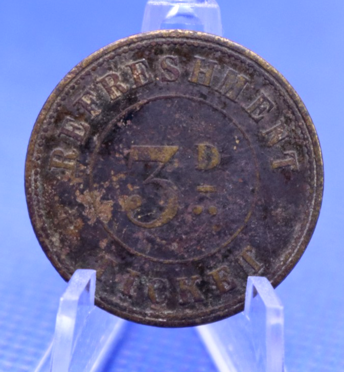 Leeds Thornton's New Music Hall 3d Refreshment Ticket Token | eBay UK
