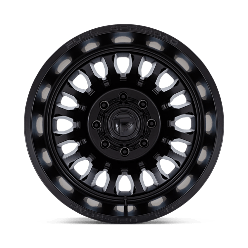 22X8.25 Fuel 1PC D867 ARC DUALLY 8X210 -201MM BLACKOUT | eBay