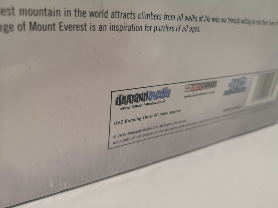 Discovery Channel Everest Lost in the Death Zone DVD And 500 Piece ...