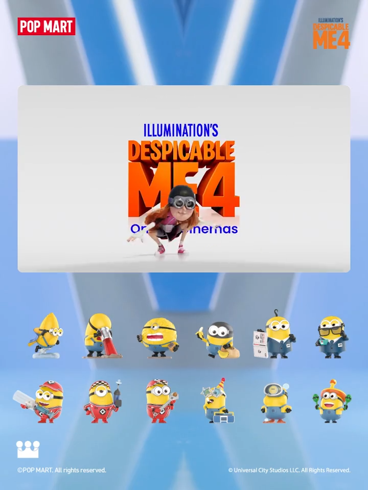 Avl Gus - POP - POP MART Minions Illumination's Despicable ME4 Series ...