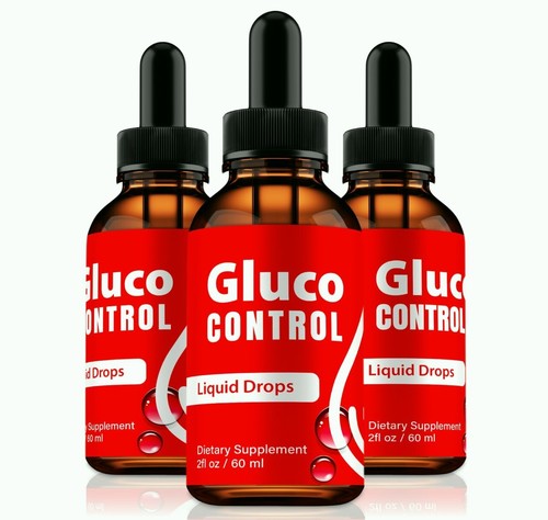 (3 Pack) Gluco Control Liquid Drops, GlucoControl for Blood Sugar ...