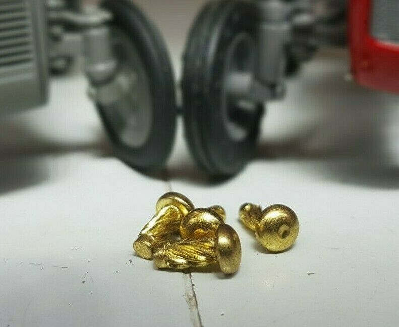 Brass Rivets Vintage Massey Ferguson Tractor TE20 MF35 Implement ...