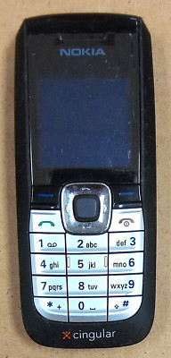 Nokia 2610 - Black and Silver ( Cingular ) Cellular Phone - Super Rare Version | eBay