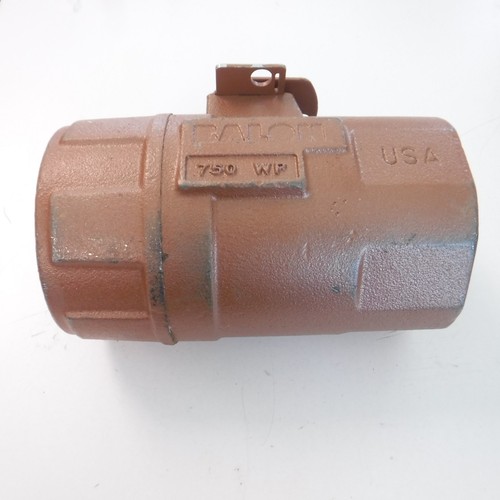 Balon Corporation 3" Ductile Iron Threaded Reduced Port Ball Valve 3R ...