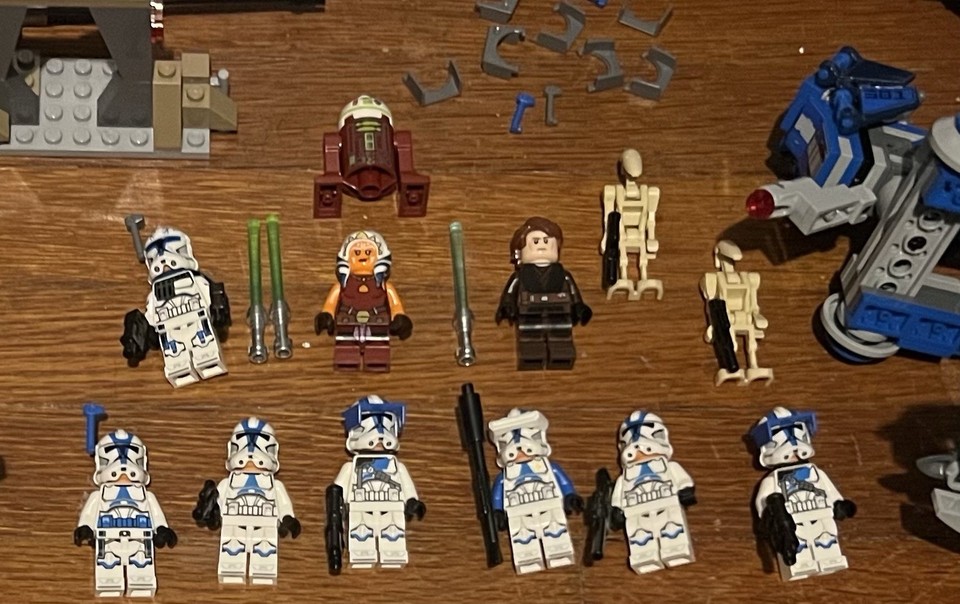Lego Star Wars Lot 501 Clone Troopers Jedi Starfighters With ...