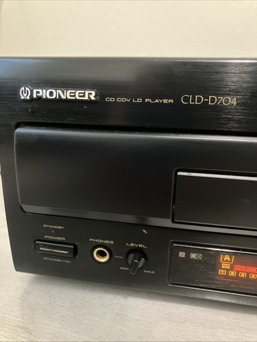 Pioneer CLD-D704 Laser Disc / DVD / CD Player; CLDD704 TESTED w/ Remote ...