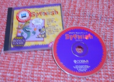 Swift Multimedia Spanish Tutor, Cosmi 1997 Win 95 PC CD Game + FREE ...