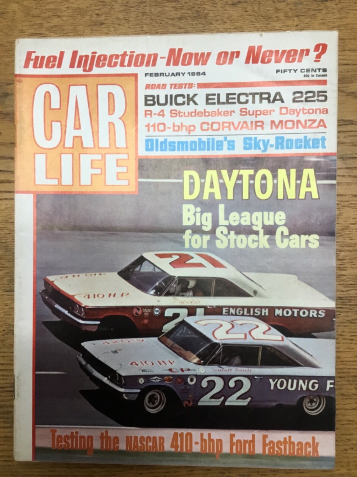 Lot 8 Vintage Car Life Magazines, 1964-67, BMW, Camaro, Daytona ...