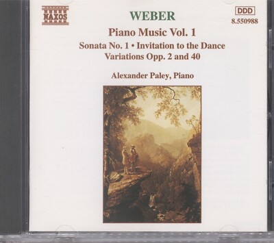 Alexander Paley - Weber: Piano Music, Vol. 1 CD NC8 | eBay