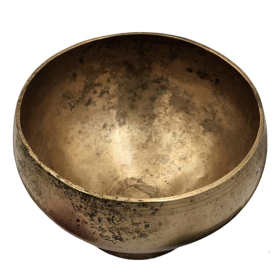 Vintage Handmade Hammered Antique Naga Yoga Singing Bowl Tibetan Sound ...