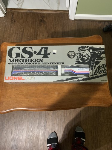 HO Scale Lionel American Freedom GS-4 4-8-4 Locomotive And Tender 5 ...