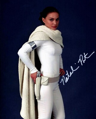 NATALIE PORTMAN STAR WARS 8.5X11 SIGNED PHOTO AUTOGRAPH SIGNATURE ...
