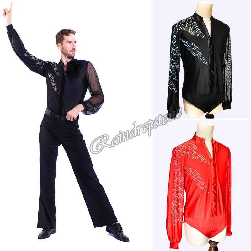 Men's Party Ballroom Latin Tango Modern Jazz Rumba Rhythm Salsa Dance ...