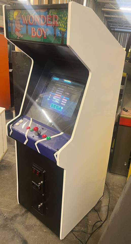 WONDER BOY ARCADE MACHINE by SEGA 1986 (Excellent Condition) *RARE* | eBay
