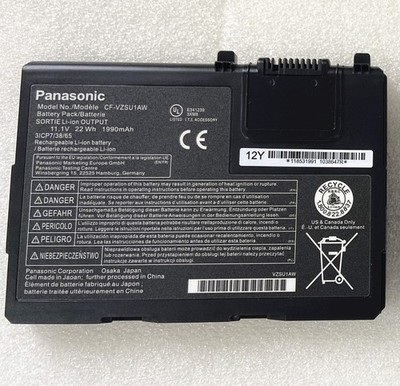 NEW Genuine CF-33 Battery For Panasonic CF-VZSU1AW Standard CF33 ...