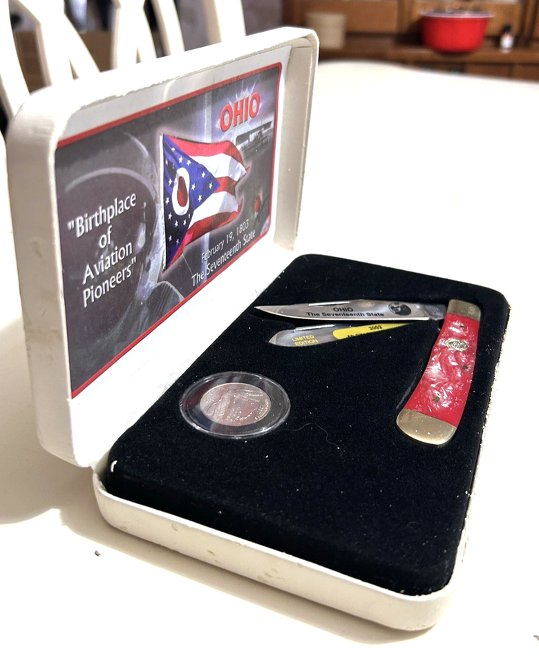 Ohio 17th State Pocket Knife State Coin Boxed Set | eBay