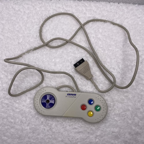 Gravis PC GamePad Advanced Vintage PC Computer Gaming Controller 1992 ...