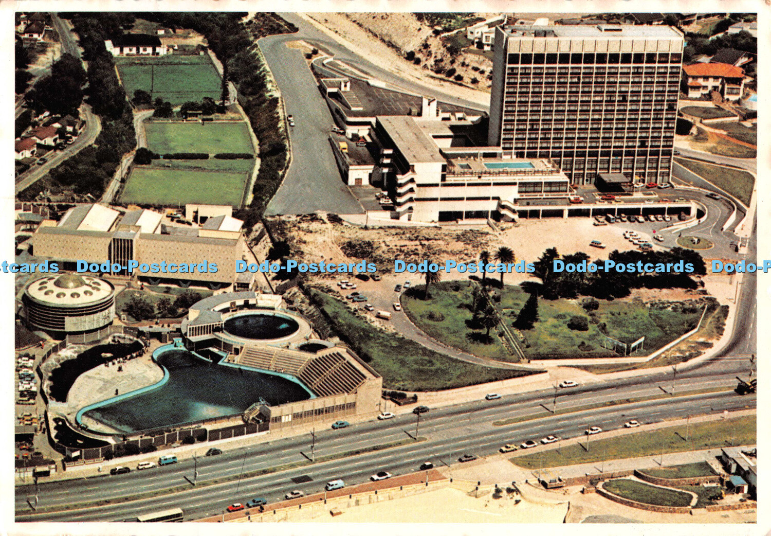 D096273 South Africa. Port Elizabeth. Aerial View of the Hotel ...