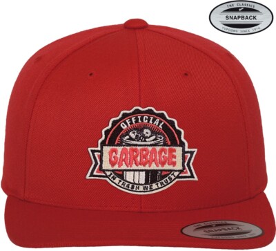 Garbage Pail Kids Official Garbage Premium Snapback Cap Red | eBay