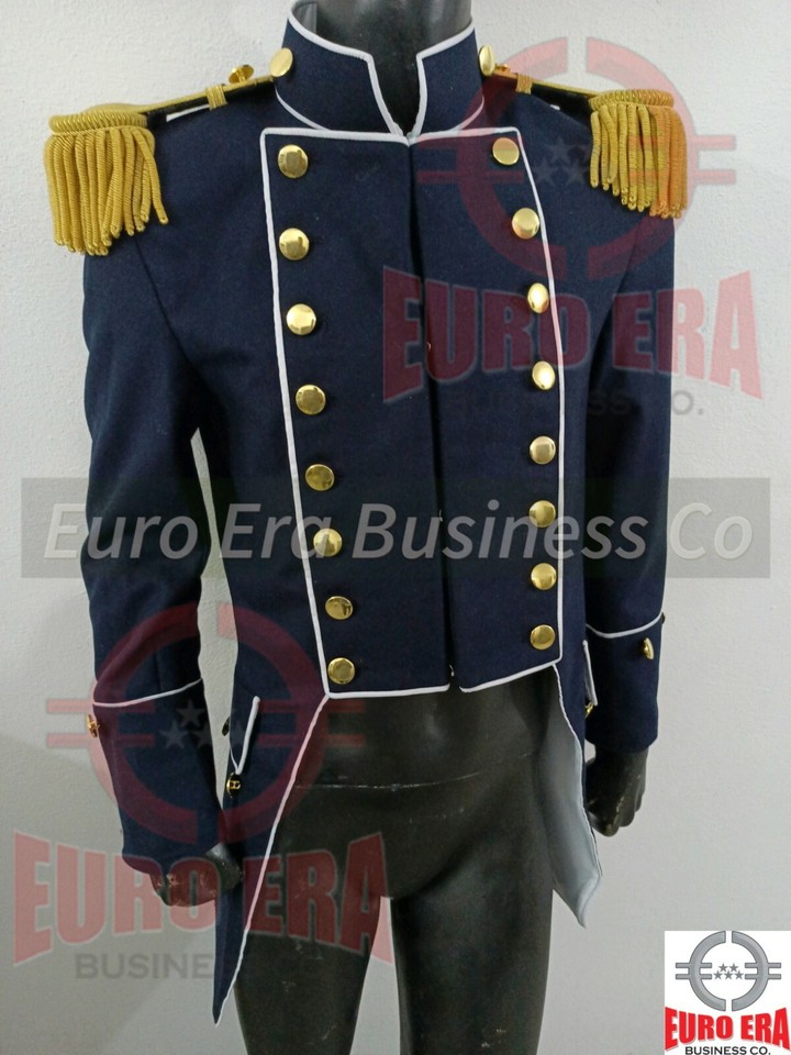 Napoleonic Regency Naval Lieutenant Frock Coat Available in all sizes ...