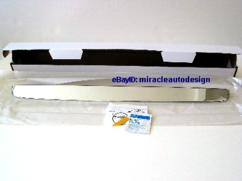 Chrome Trunk Lid Trim For 1995-2002 Mercedes Benz U.S.A. Version W210 E ...