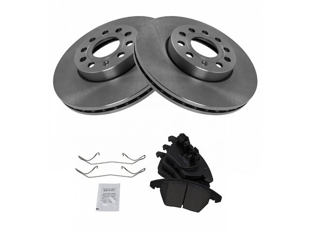 Brake Pad and Rotor Kit For Jetta Rabbit A3 Quattro Eos Golf GTI Beetle ...