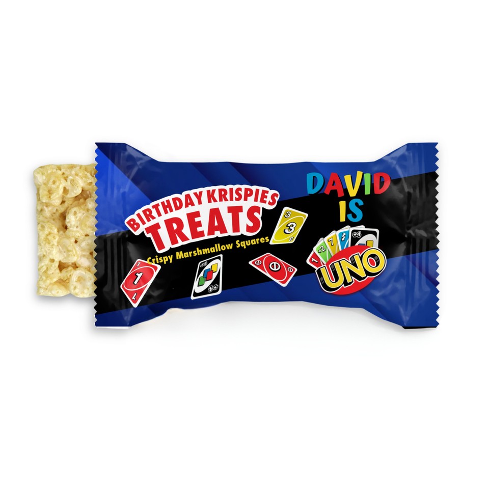 Uno Crispy Rice Treat Labels | eBay