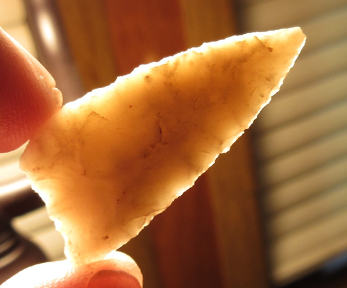 Authentic Native American artifact arrowhead Missouri Madison point J4 ...