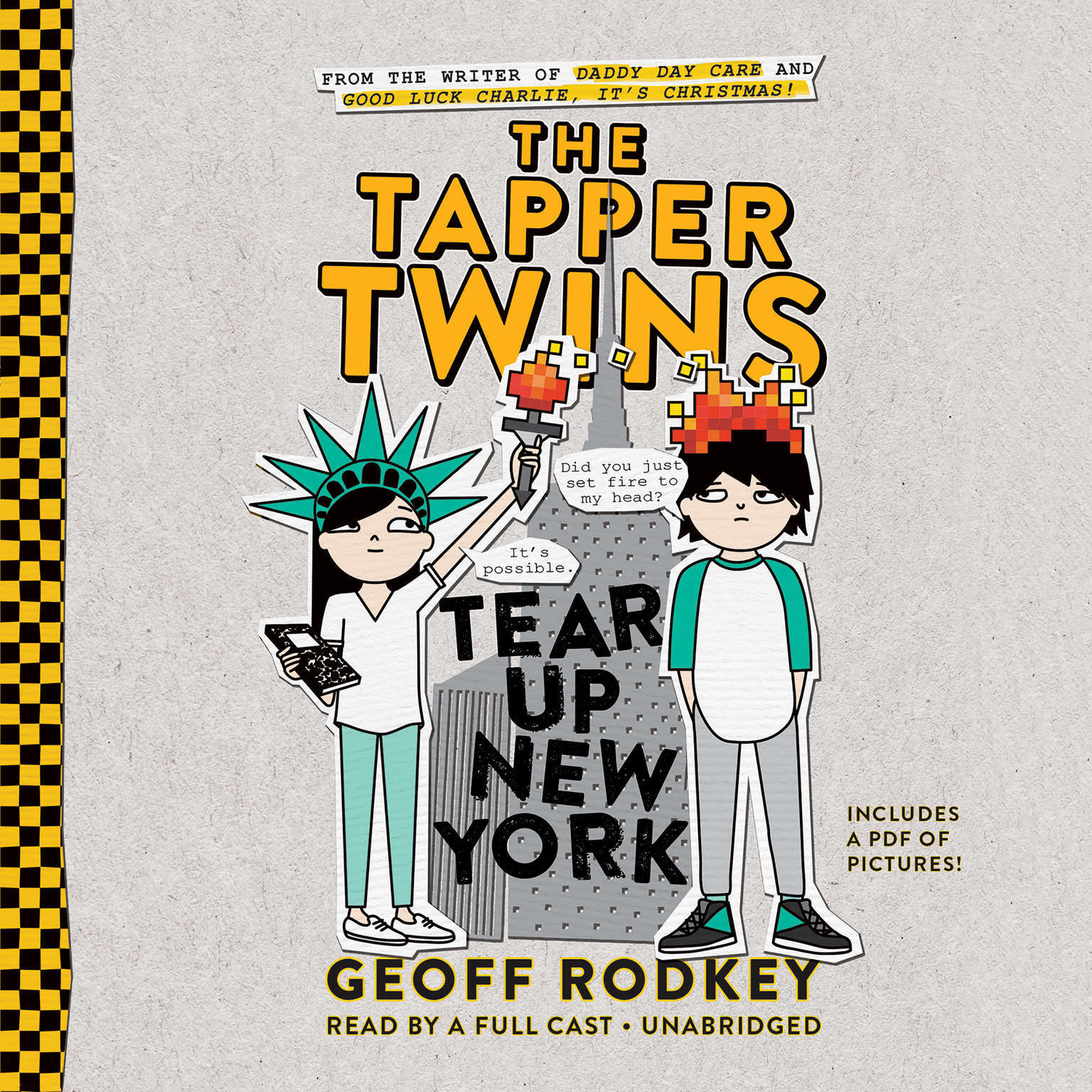 The Tapper Twins Tear Up New York by Geoff Rodkey 2015 Unabridged CD ...