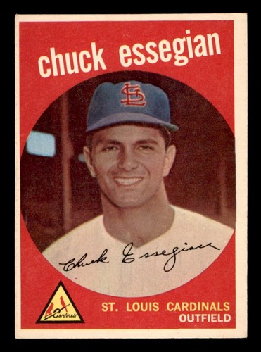 1959 Topps Baseball #278 Chuck Essegian VG/EX *e4 | eBay