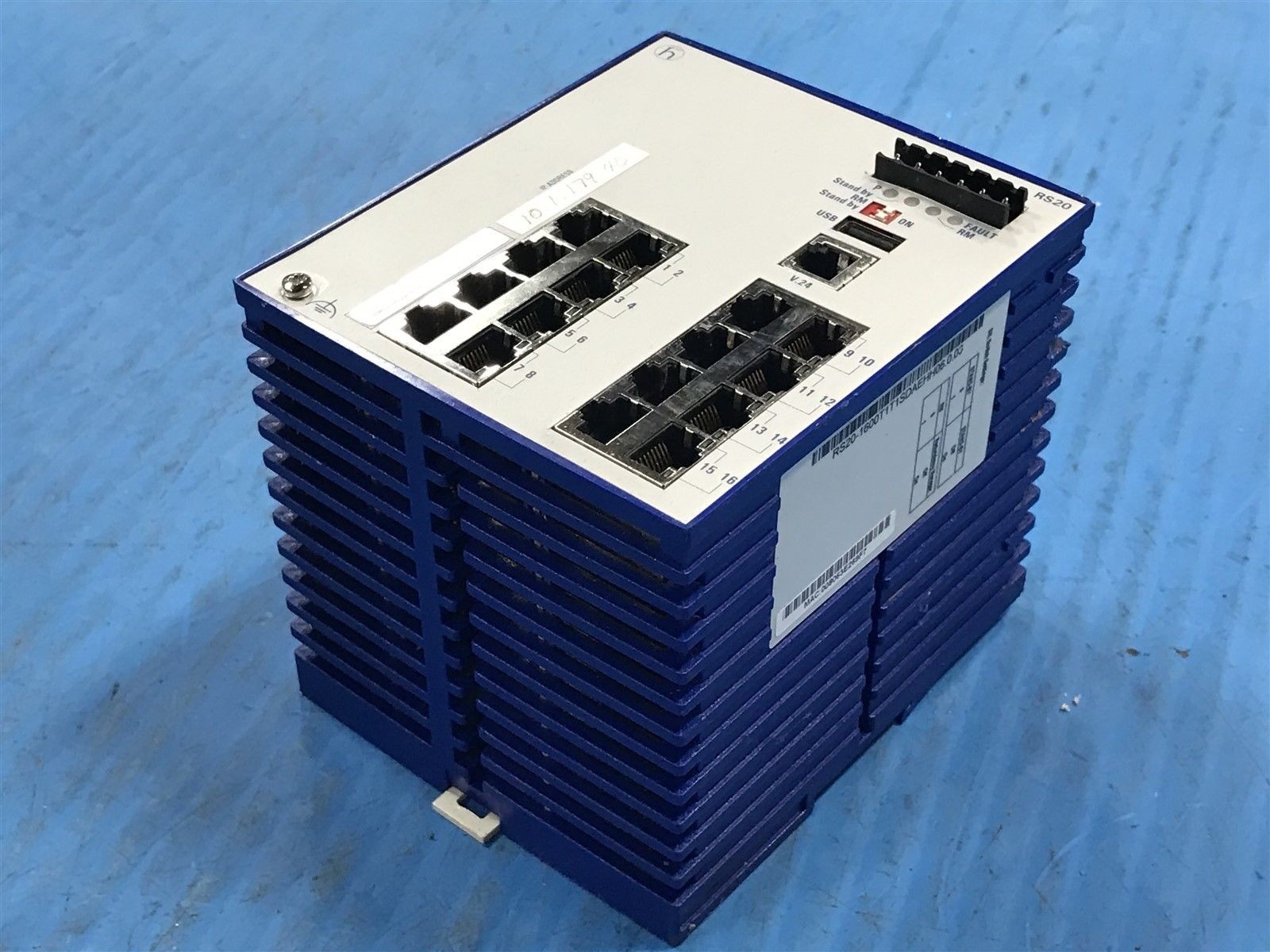 HIRSCHMANN RS20 RAIL SWITCH RS20-1600T1T1SDAEHH06.0.03 USED T11-1 | eBay