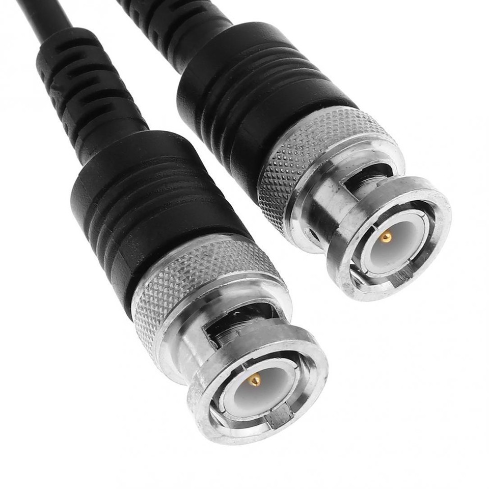 Oscilloscope Probes BNC to Mini Test Clips, BNC to BNC Cable Leads 2 ...