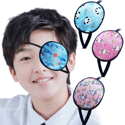3D Child Single Eye Cover Portable Cartoon Soft Eye Patch Amblyopia ...
