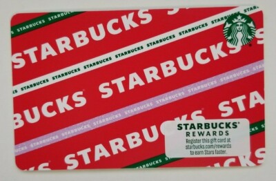 Starbucks Card #6196 - Wrapping Paper 2021 BC | eBay