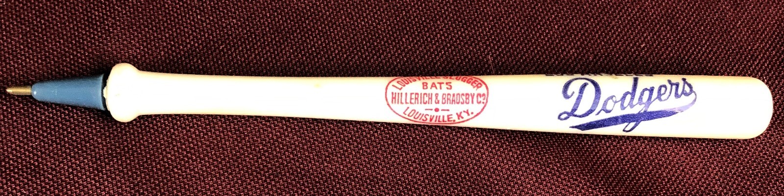 VINTAGE LOS ANGELES DODGERS SOUVENIR LOUISVILLE SLUGGER BASEBALL BAT ...