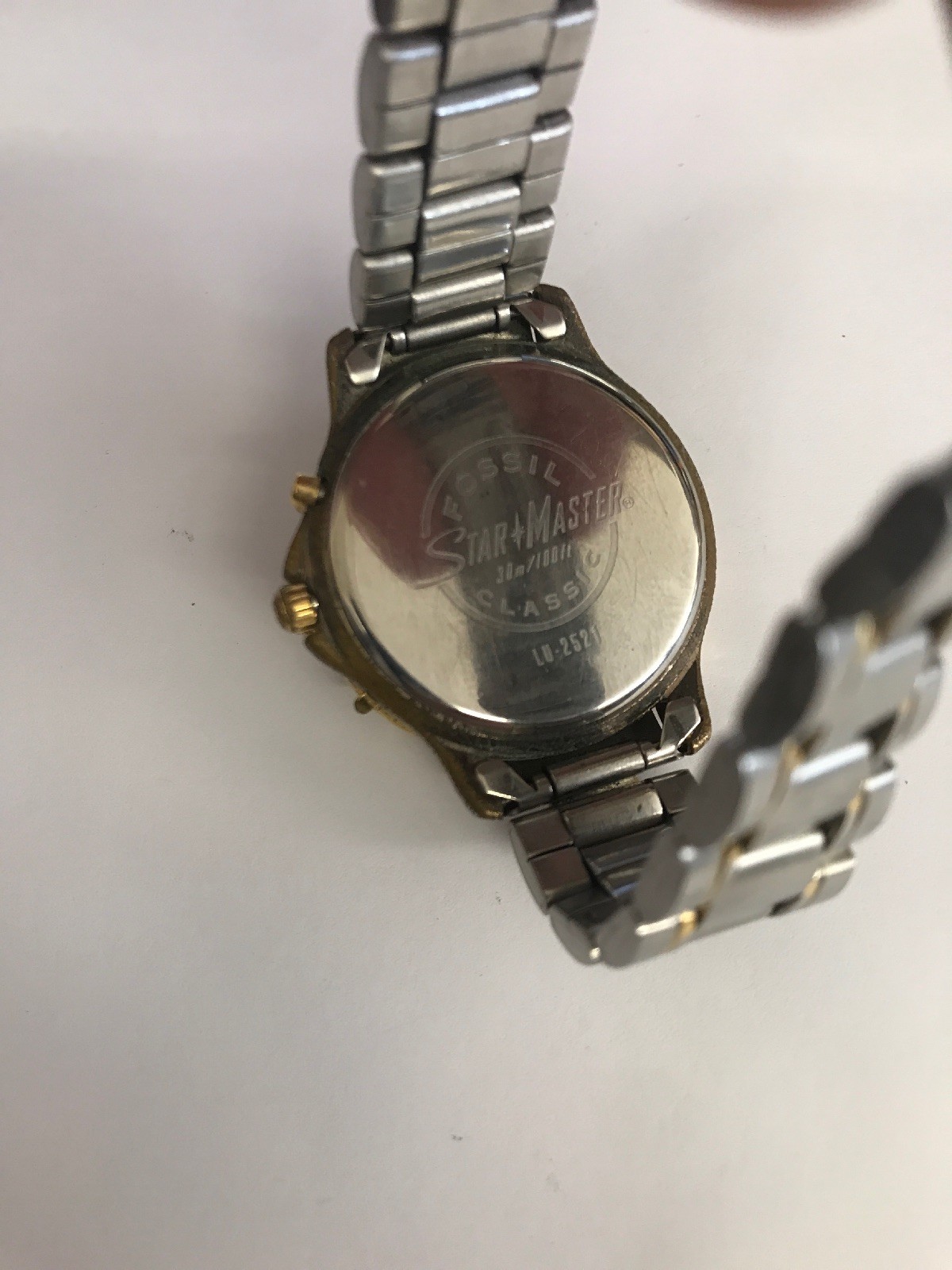 Men’s Fossil StarMaster Watch LU-2521 | eBay